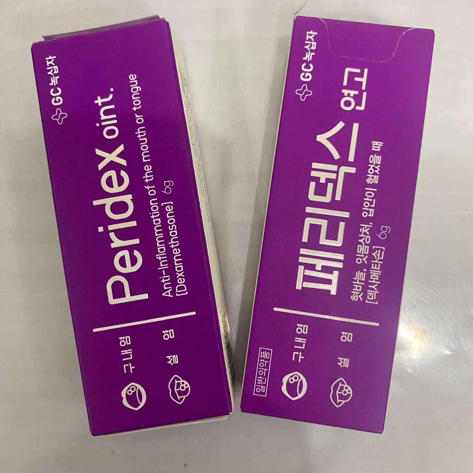 Thuốc bôi nhiệt miệng Peridex oint 6g Hàn Quốc - HẰNG BEAUTY