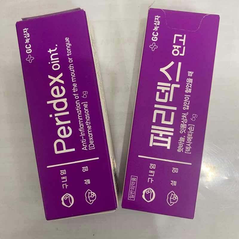 Thuốc bôi nhiệt miệng Peridex oint 6g Hàn Quốc - HẰNG BEAUTY